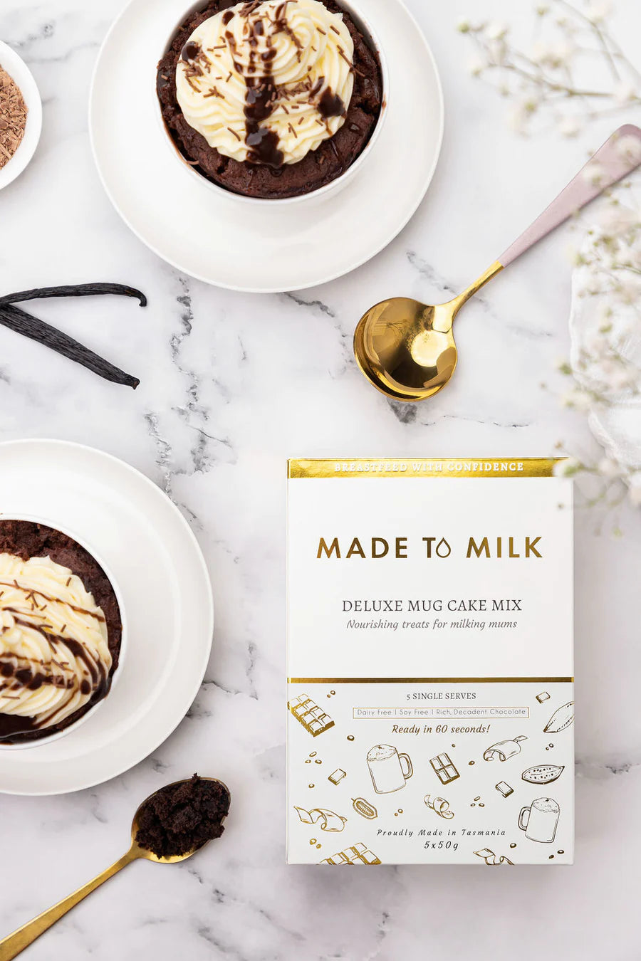 Deluxe Mug Cake Mix 5pk - DF & SF – Kounelakia